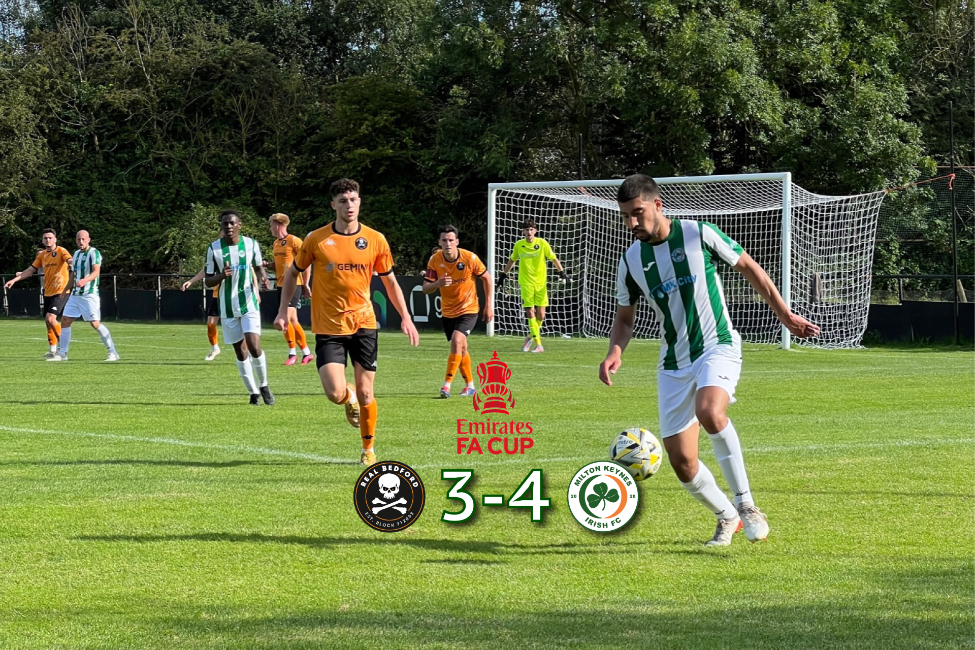 Report | Real Bedford 3-4 MK Irish - MK Irish FC