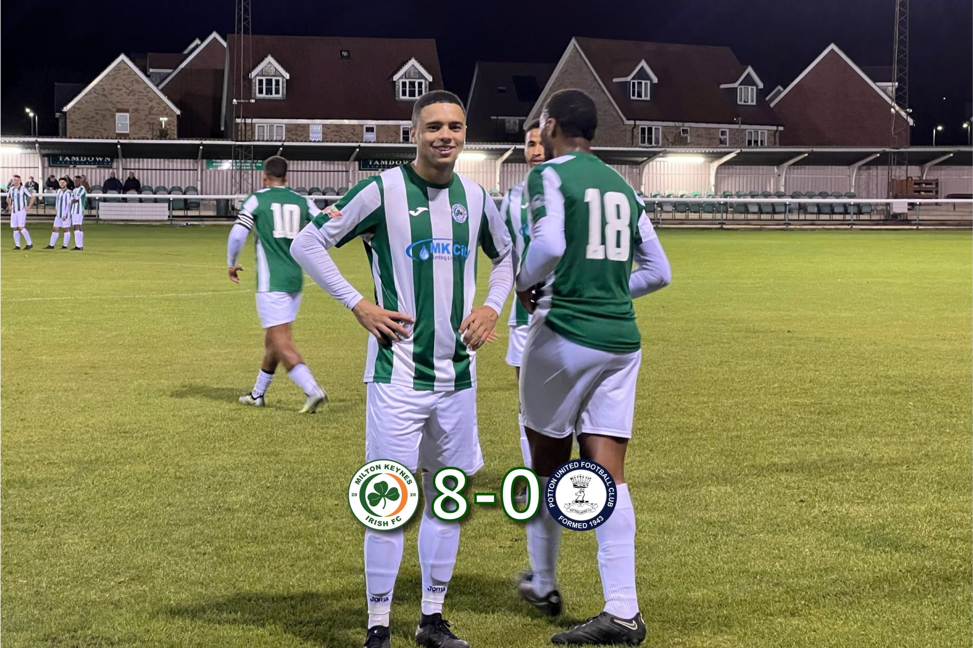 Report | MK Irish 8-0 Potton United - MK Irish FC